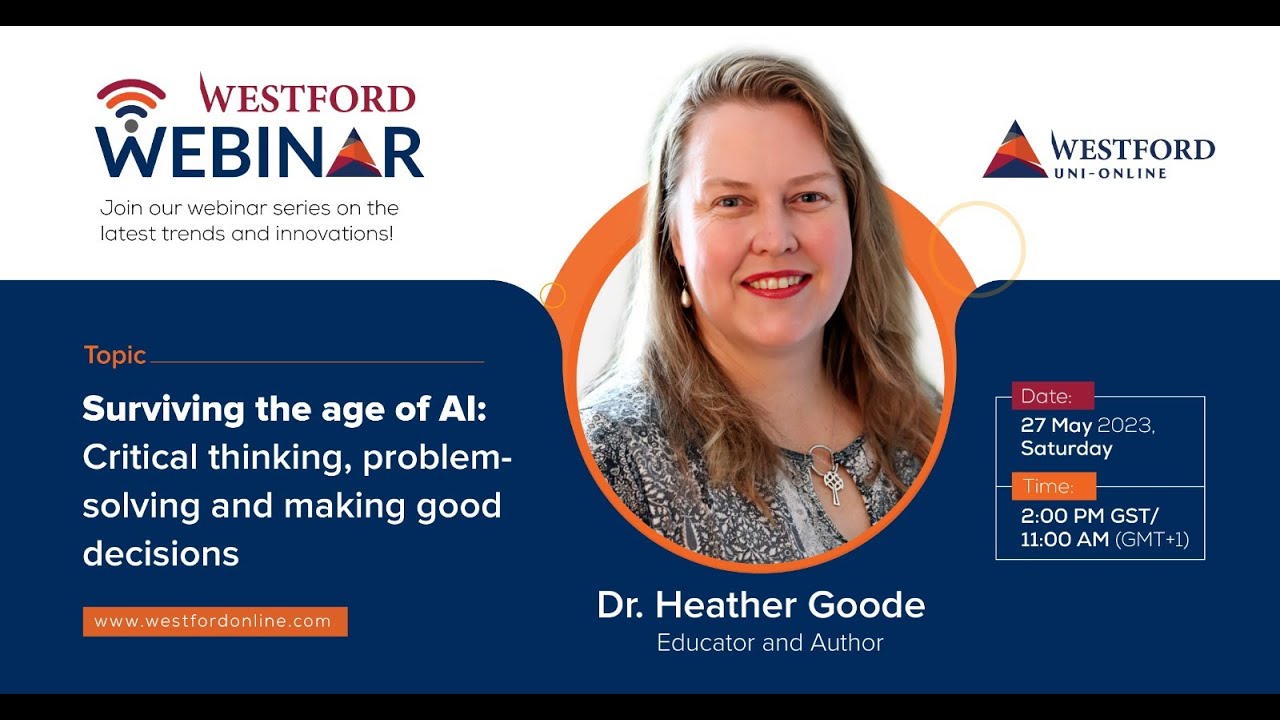 Dr Heather Goode on Surviving the Age of AI - YouTube