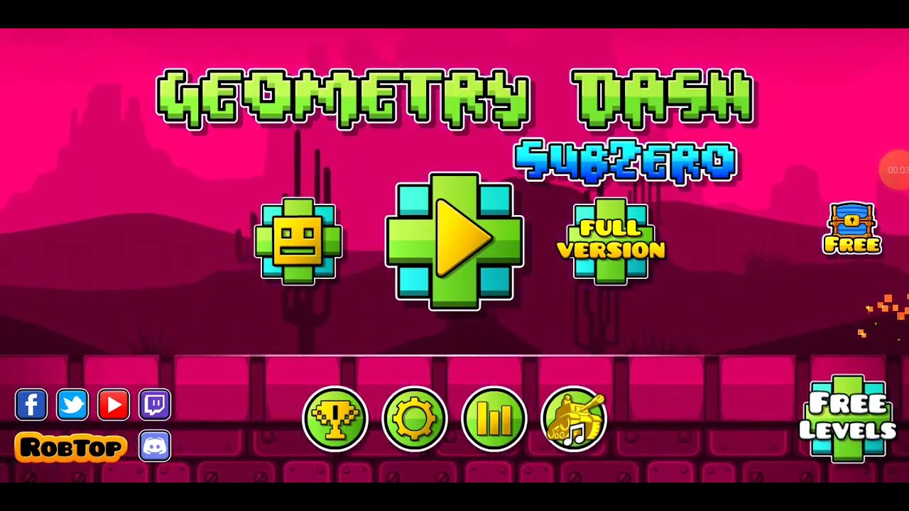 I play "Geometry dash SUBZERO" | Я граю "Geometry dash SUBZERO" - YouTube