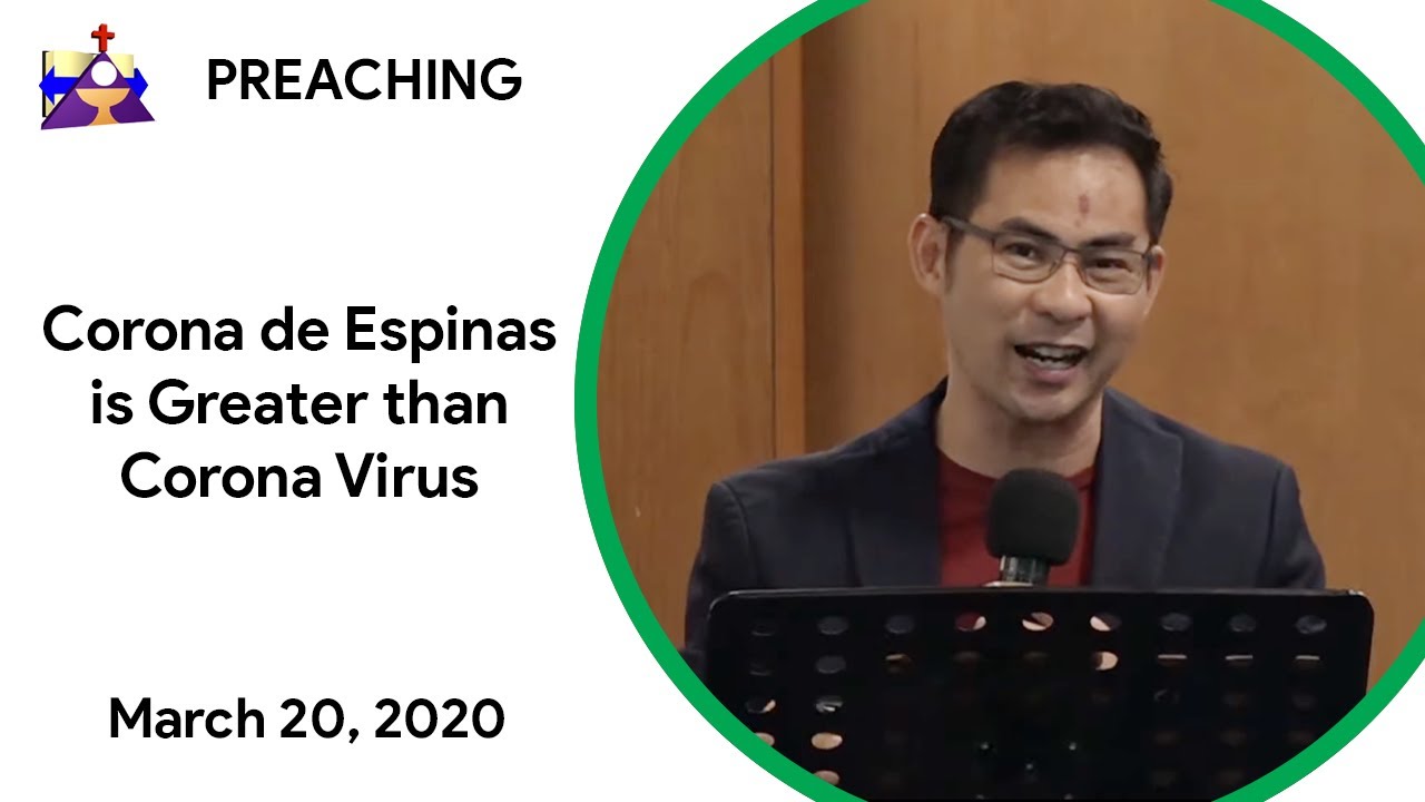 Preaching - Pastor Ben Hur Pineda (3/20/2020) - YouTube