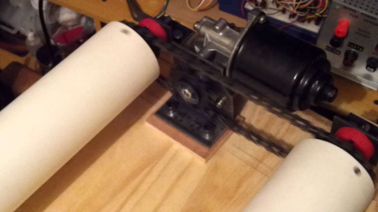 Bus blind roller test - YouTube