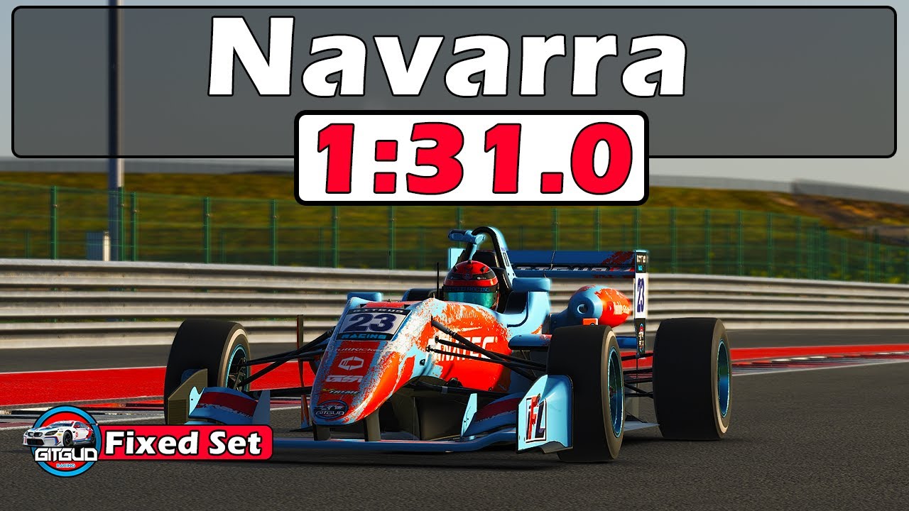 iRacing F3 Circuito de Navarra Track Guide - 1:31.0 - YouTube