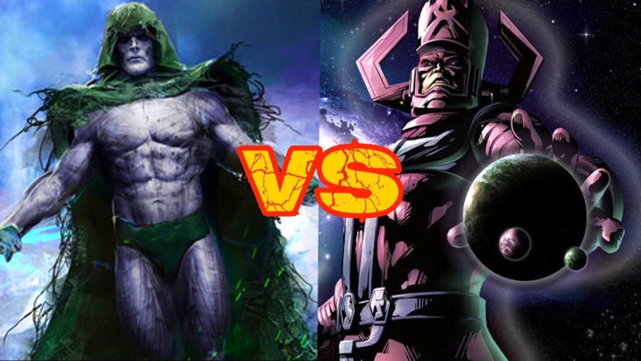 GALACTUS vs EL ESPECTRO - batalla de entidades marvel y dc comics # ...