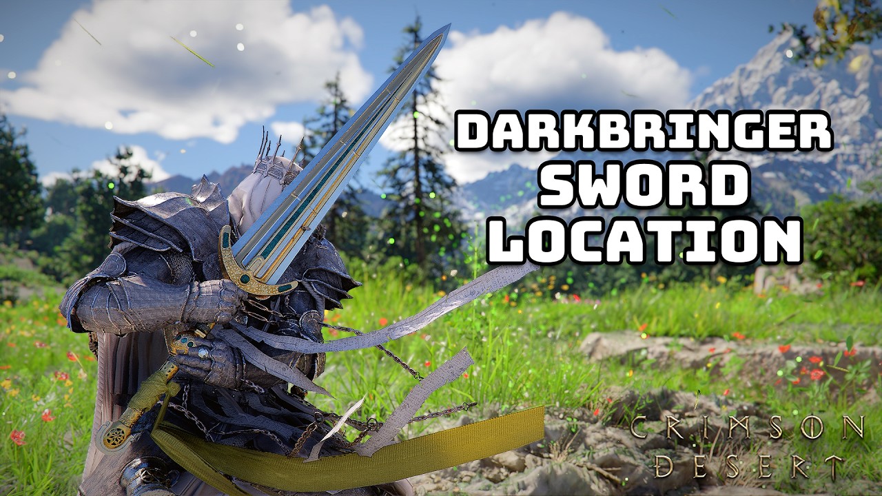 How to find DARKBRINGER Sword in Crimson Desert - YouTube