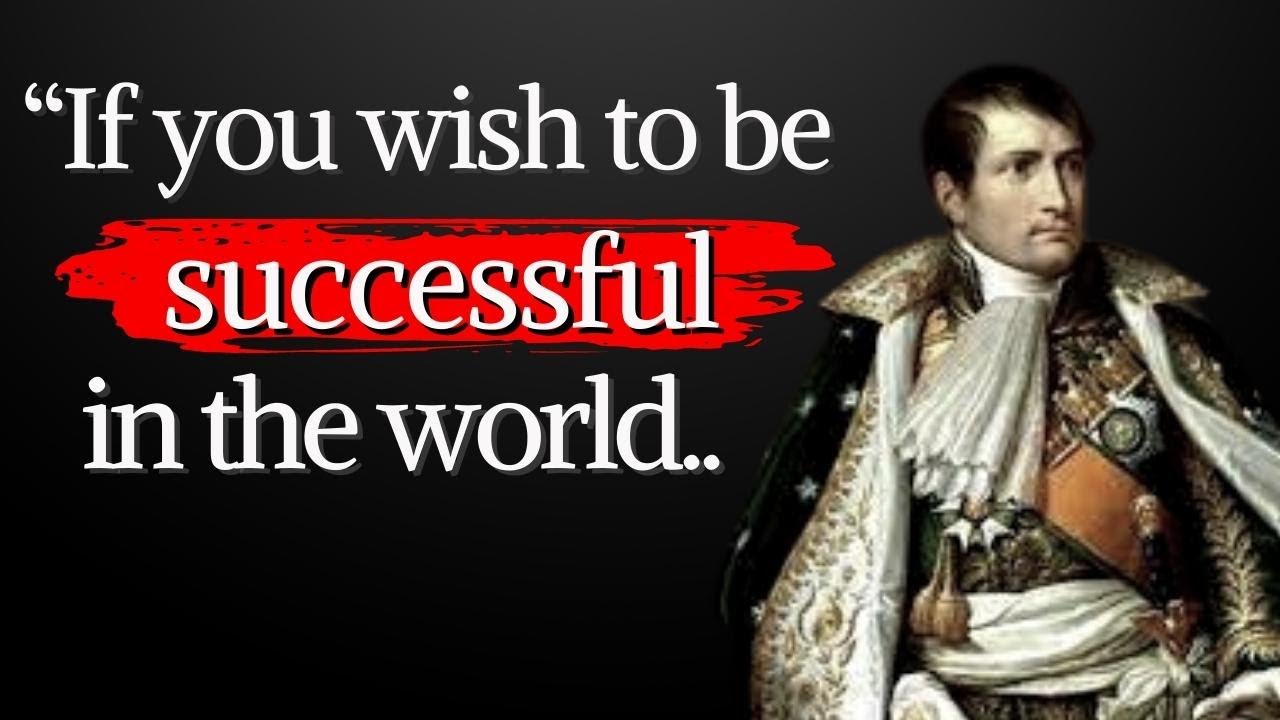 Brilliant Napoleon Bonaparte Quotes on Success | Life Changing Quotes ...