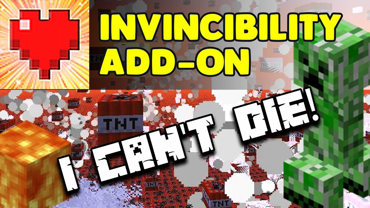 Minecraft Add-On Download - Invincibility - YouTube