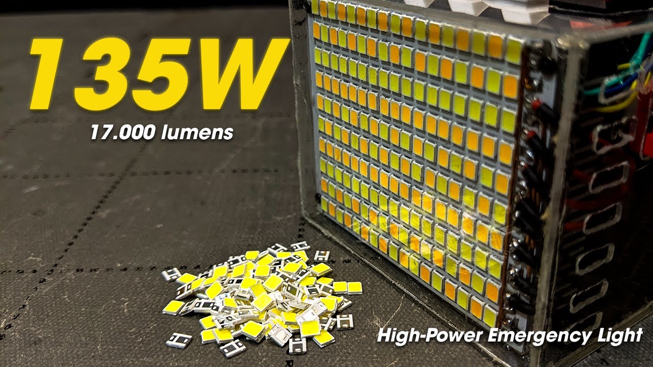 Power Out? This DIY Light Turns Night Into Day! - YouTube