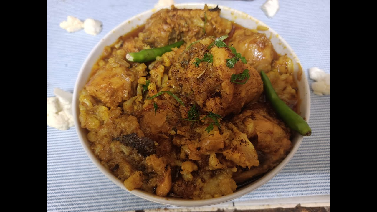 Chicken Gobi| Delicious Gobhi Chicken Recipe| Vegetable Chicken Recipe ...