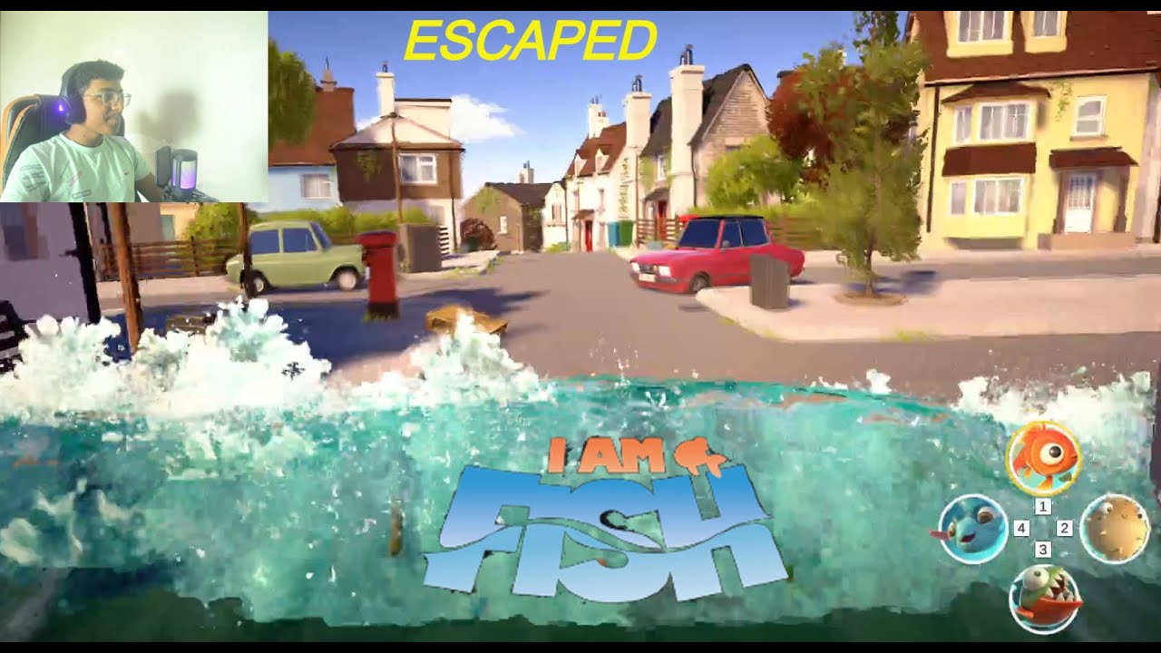 I am fish gameplay | Finale part - 2 with face cam | Escaped #14 - YouTube