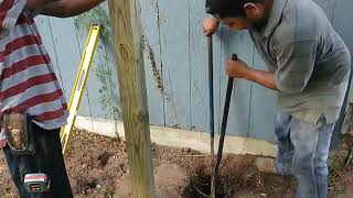Como sentar y anivelar los postes . how to sit and leve... | Doovi