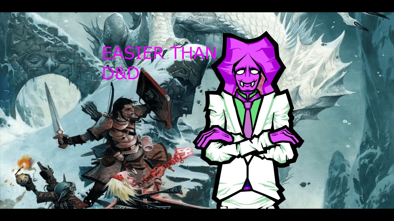 Pathfinder 2e is EASIER than Dnd | Holy squid he actually did - YouTube