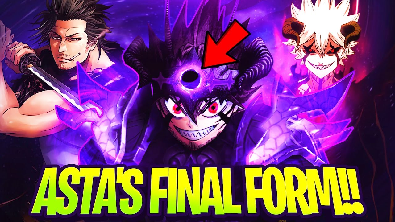 Asta awakens BLACK HOLE MAGIC!! Asta’s Final Form and Secret Magic in ...