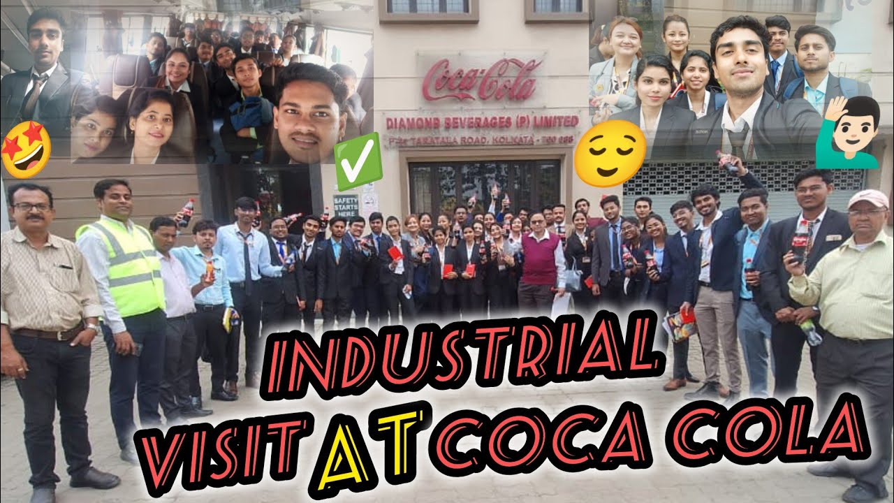 Our Best Industrial Visit At Coca Cola | Eiilm MBA 23-25 | Factory ...