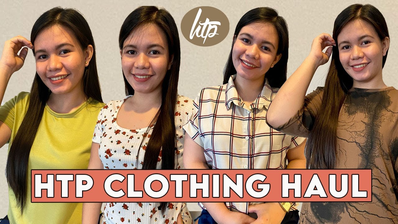 HTP CLOTHING HAUL + TRY-ON! | SARAH V. - YouTube