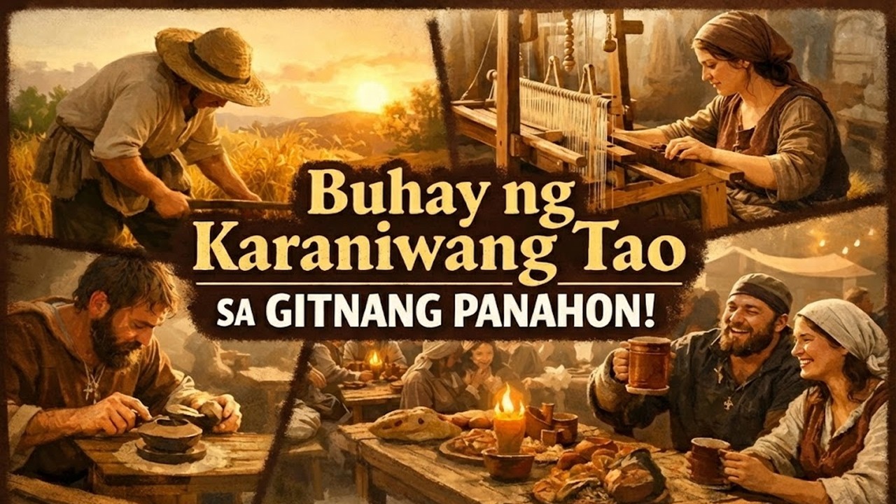 Ang Tunay na Buhay ng Karaniwang Tao sa Gitnang Panahon - YouTube