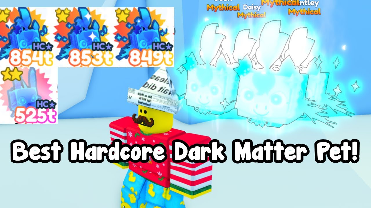 I Got Best Hardcore Dark Matter Snowflake Pegasus! - Pet Simulator X ...