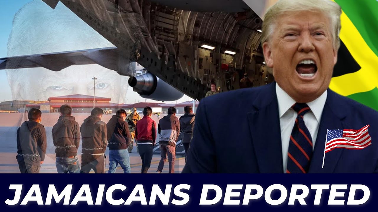 FIRST DEPORTATION FLIGHT LANDS IN JAMAICA: MASS DEPORTEES ARRIVE IN ...
