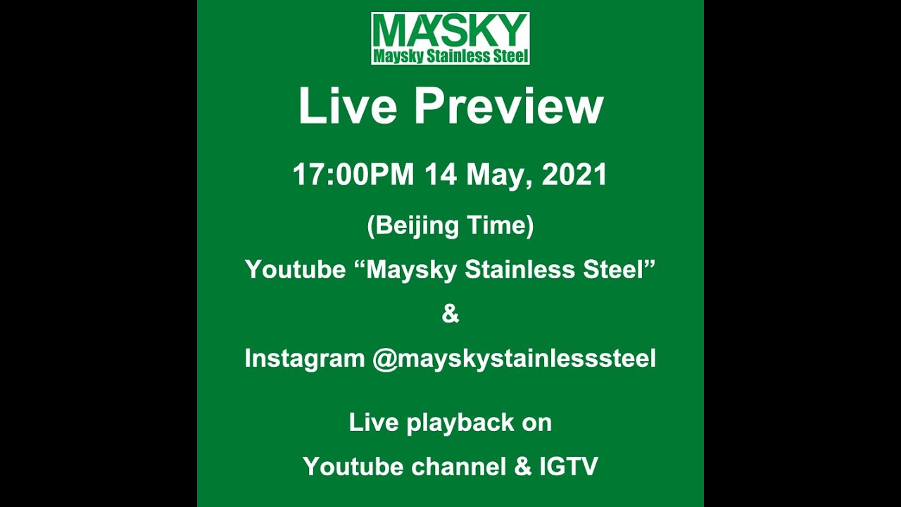 Maysky Stainless Steel Company Products YouTube maysky-stainless-steel-company-products-youtube
