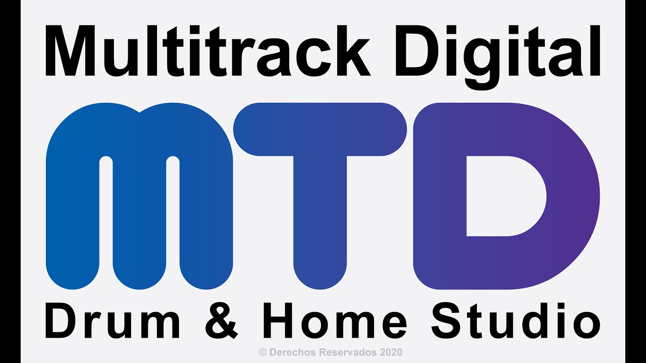 Multitrack Digital Drum & Home Studio Promocional Home Studio - YouTube