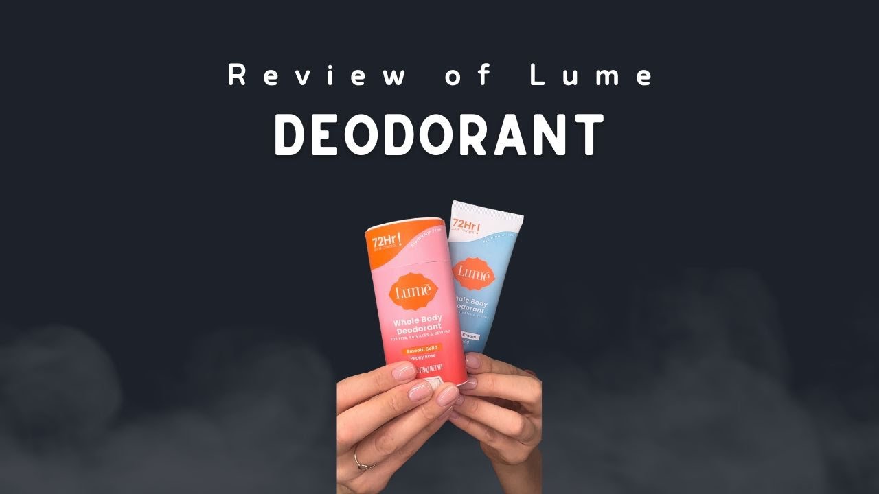 Lume Deodorant - clean ingredients that work! - YouTube
