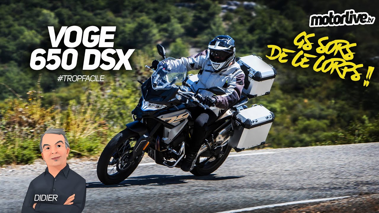 VOGE 650 DSX | TEST MOTORLIVE - YouTube