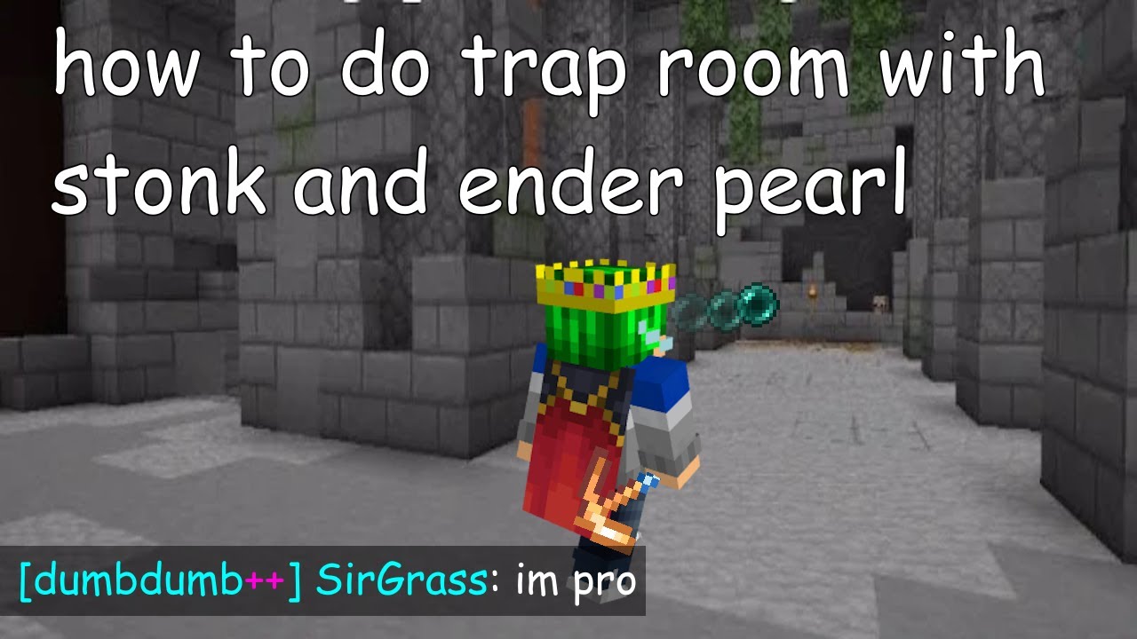 Hypixel Skyblock Dungeons - Trap Room Tutorial (Stonk and Ender Pearls ...