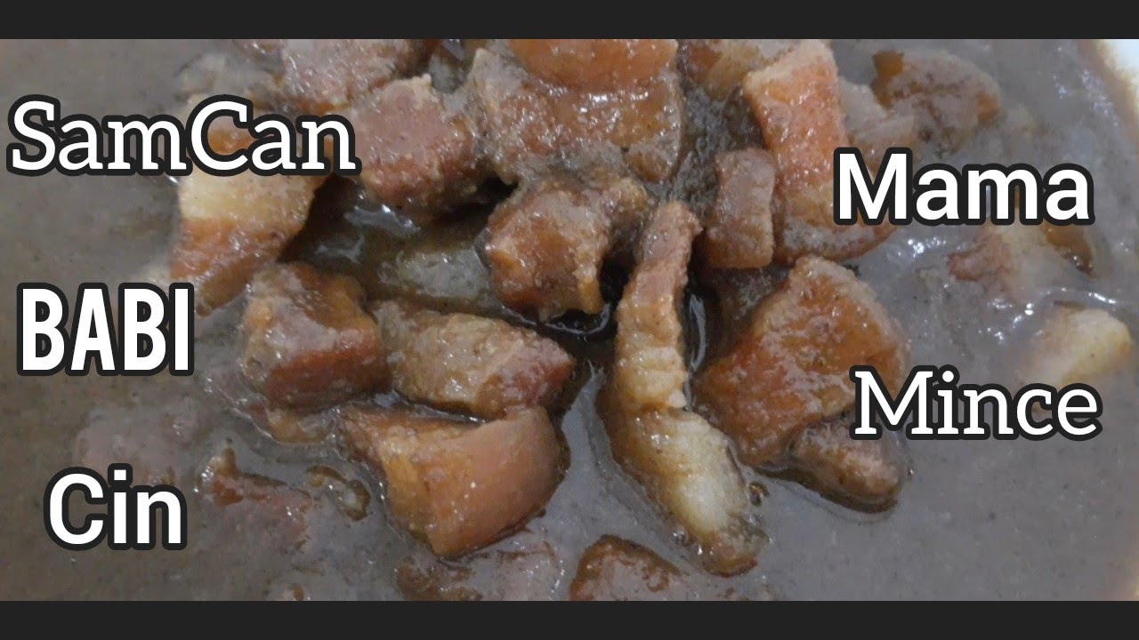 SamCan Babi Cin Mama Mince - YouTube
