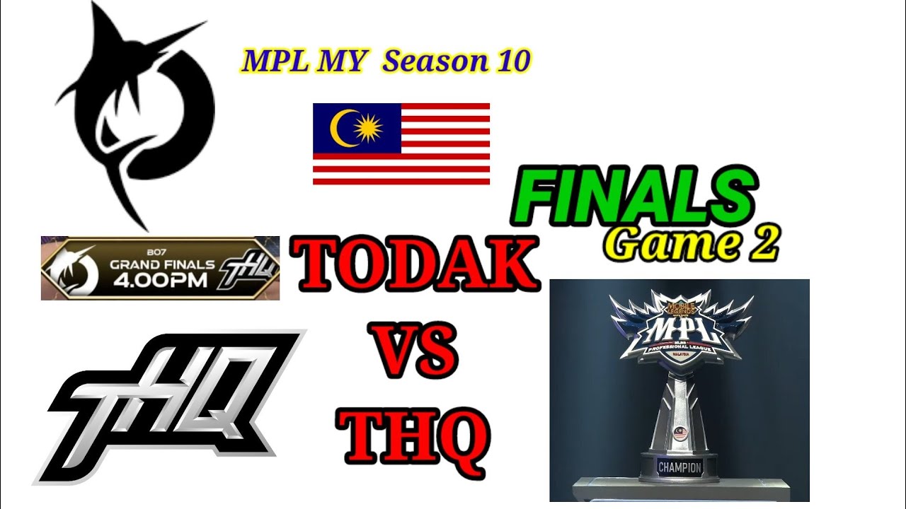 Finals Game 2 TODAK VS THQ - YouTube