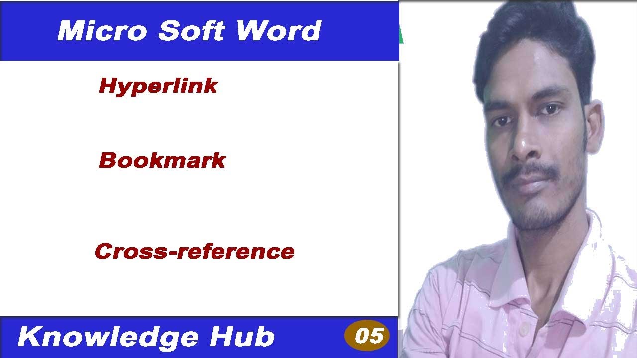 Hyperlink Bookmark And Cross Reference In MS Word YouTube Hyperlink Bookmark And Cross Reference In MS Word YouTube