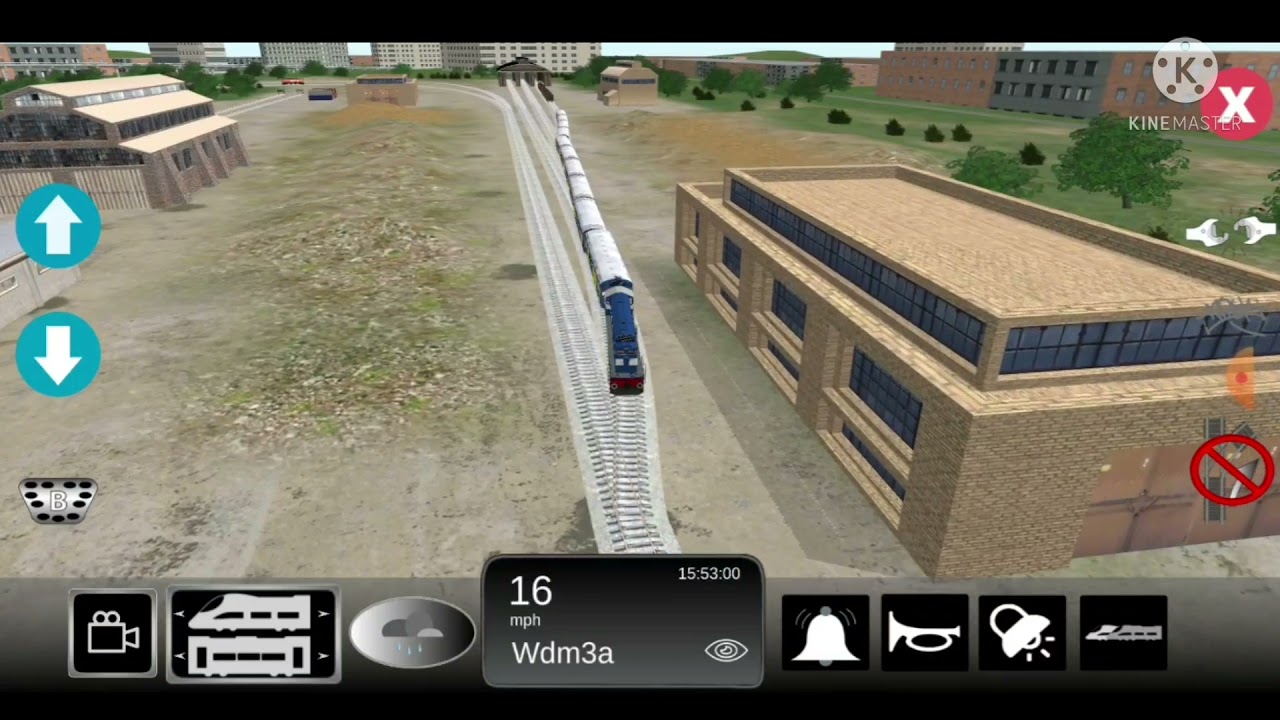 Shunting Passenger Cars and Coupling Freight Cars with WDM-3A in Train ...