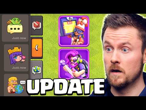 Global Chat ist zurück! Free Skins und Cwl Skin im Juni Update