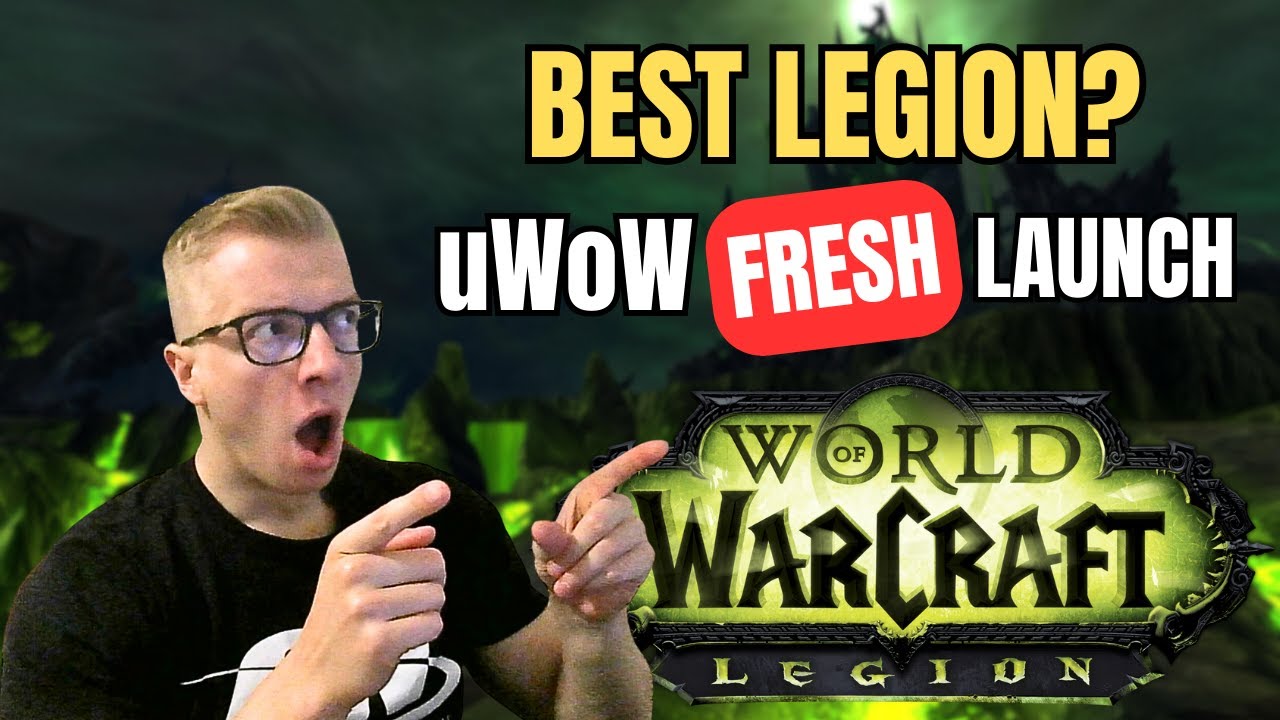 uWoW Legion Plus x1 LAUNCH Day Experience! - YouTube