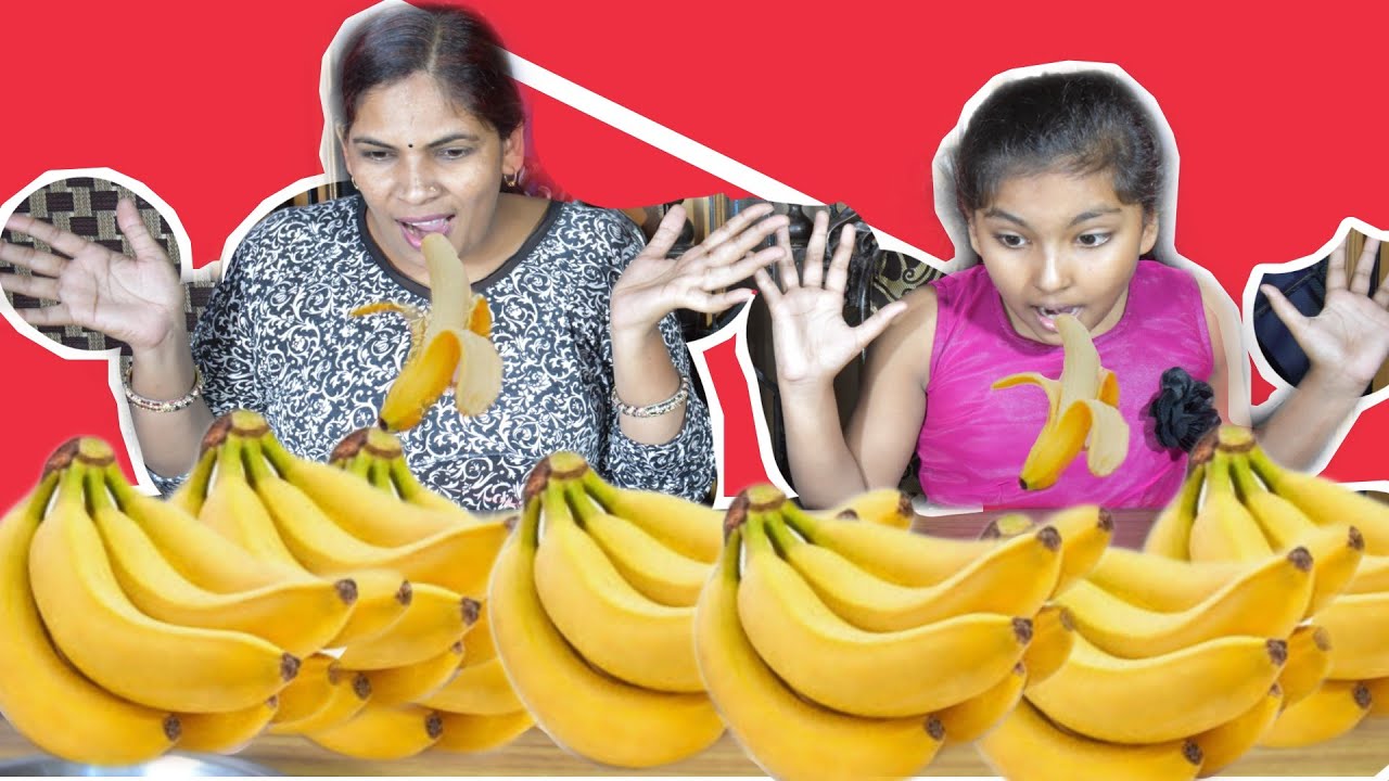 WITHOUT HAND BANANA EATING CHALLENGE | NO HAND EATING CHALLENGE. - YouTube