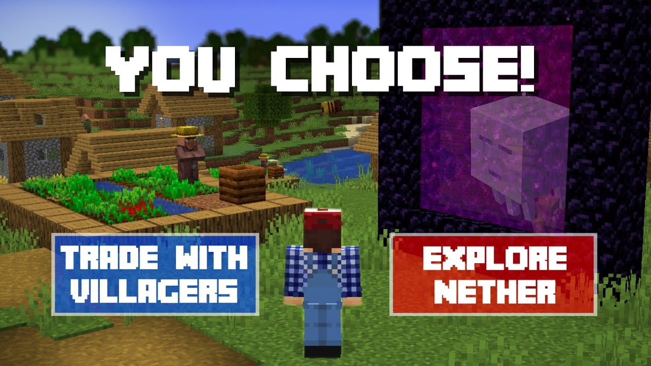 Minecraft: You Choose! | Interactive Video - YouTube