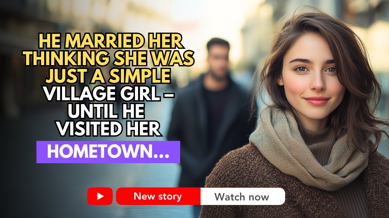 He Married Her Thinking She Was Just A Simple Village Girl – Until He ...