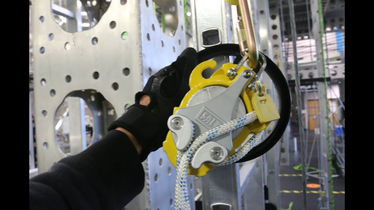 Rollgliss R550 Rope Reeving Reminder for Trainers - YouTube