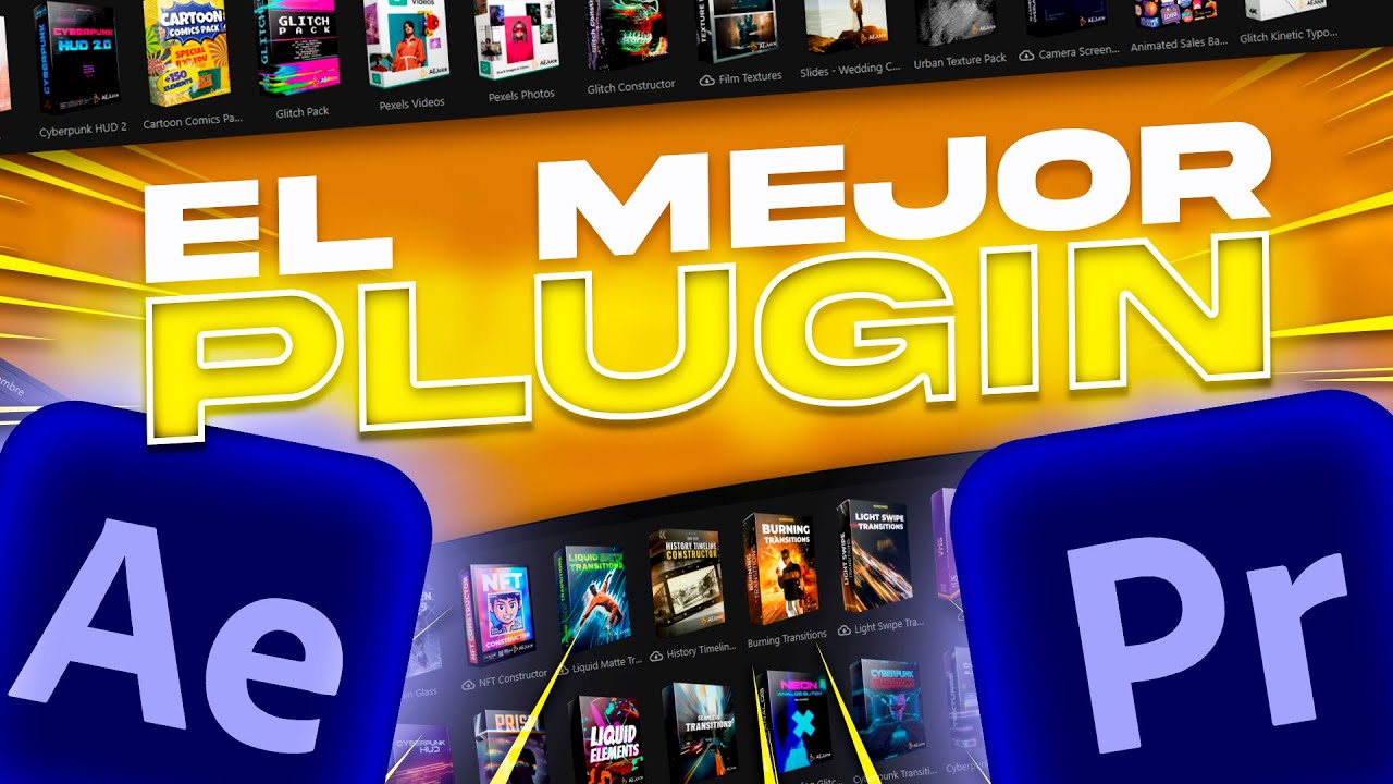 El MEJOR PLUGIN para After Effects y Premiere Pro🤯 | AEJuice | 🎁 ...