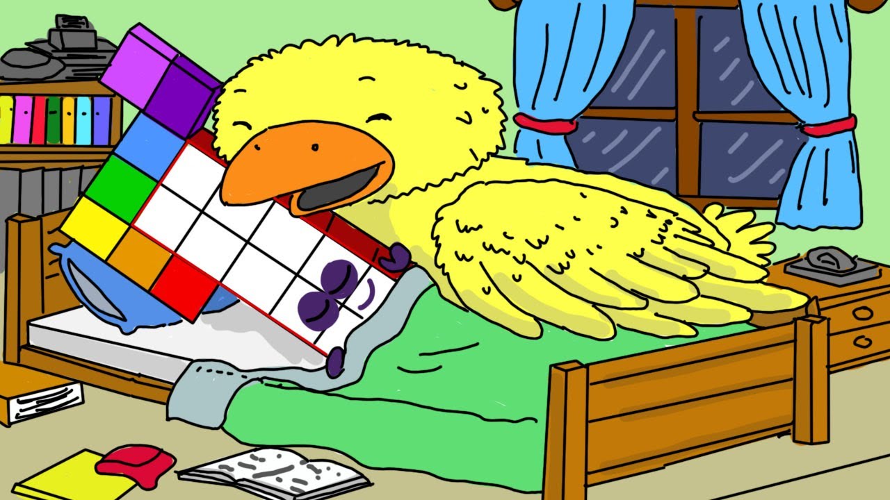 Numberblocks 17 has a Sleepover with big Bird l Numberblocks fanmade ...