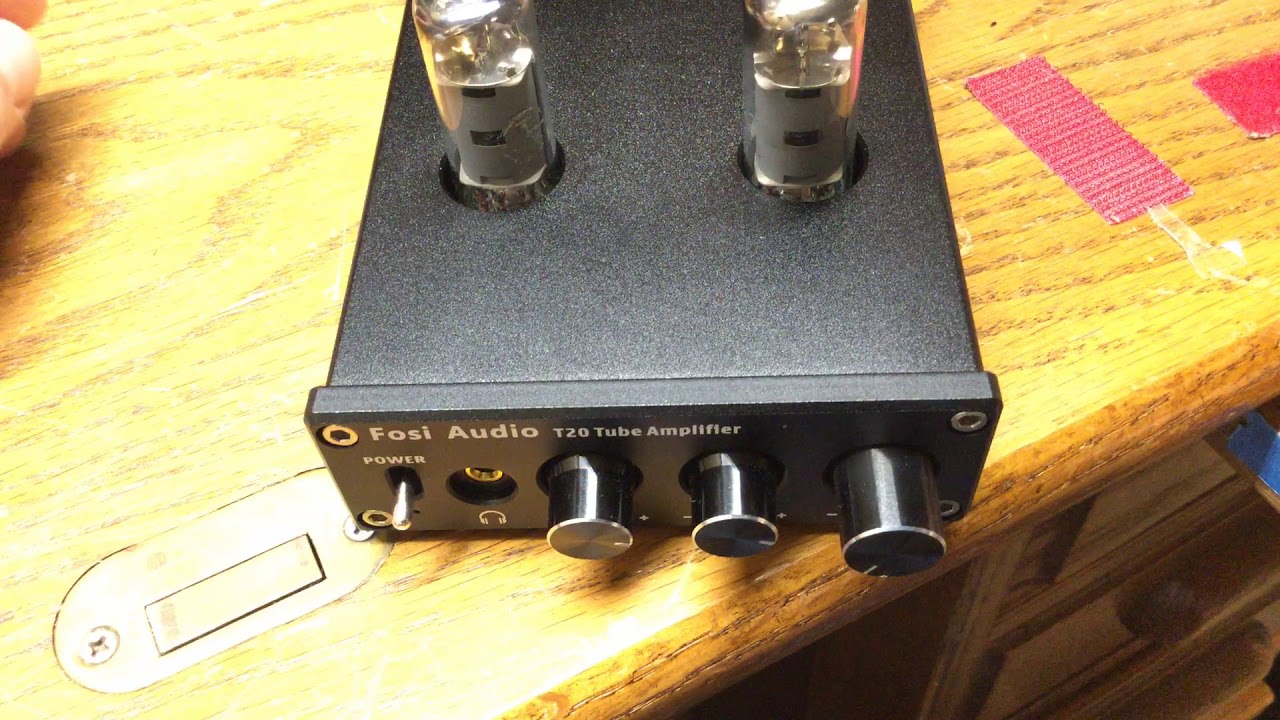 Fosi class D tube amplifier review. - YouTube