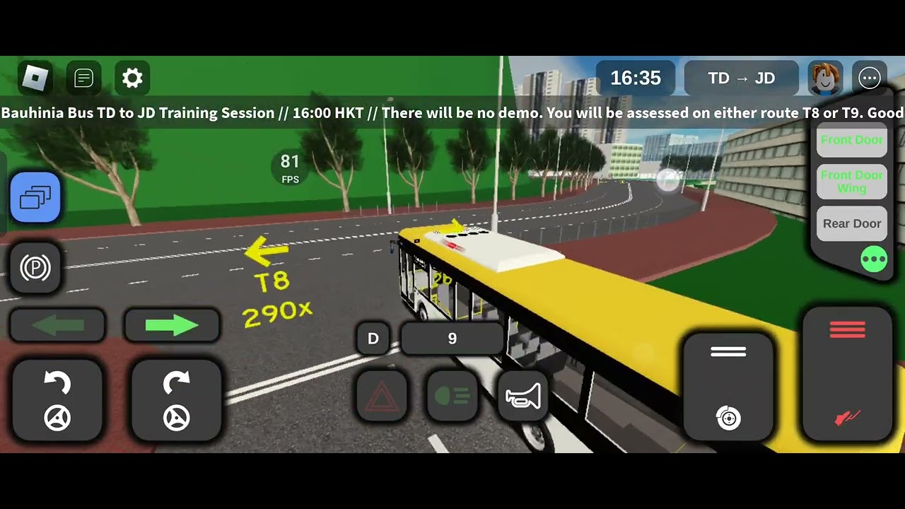 Roblox Bauhinia Bus Trianing T9 (07/08) - YouTube