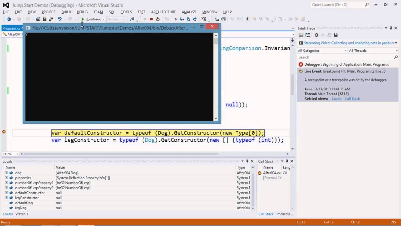 Programming in C# (4/8) Code Reflection and Working with Garbage ...