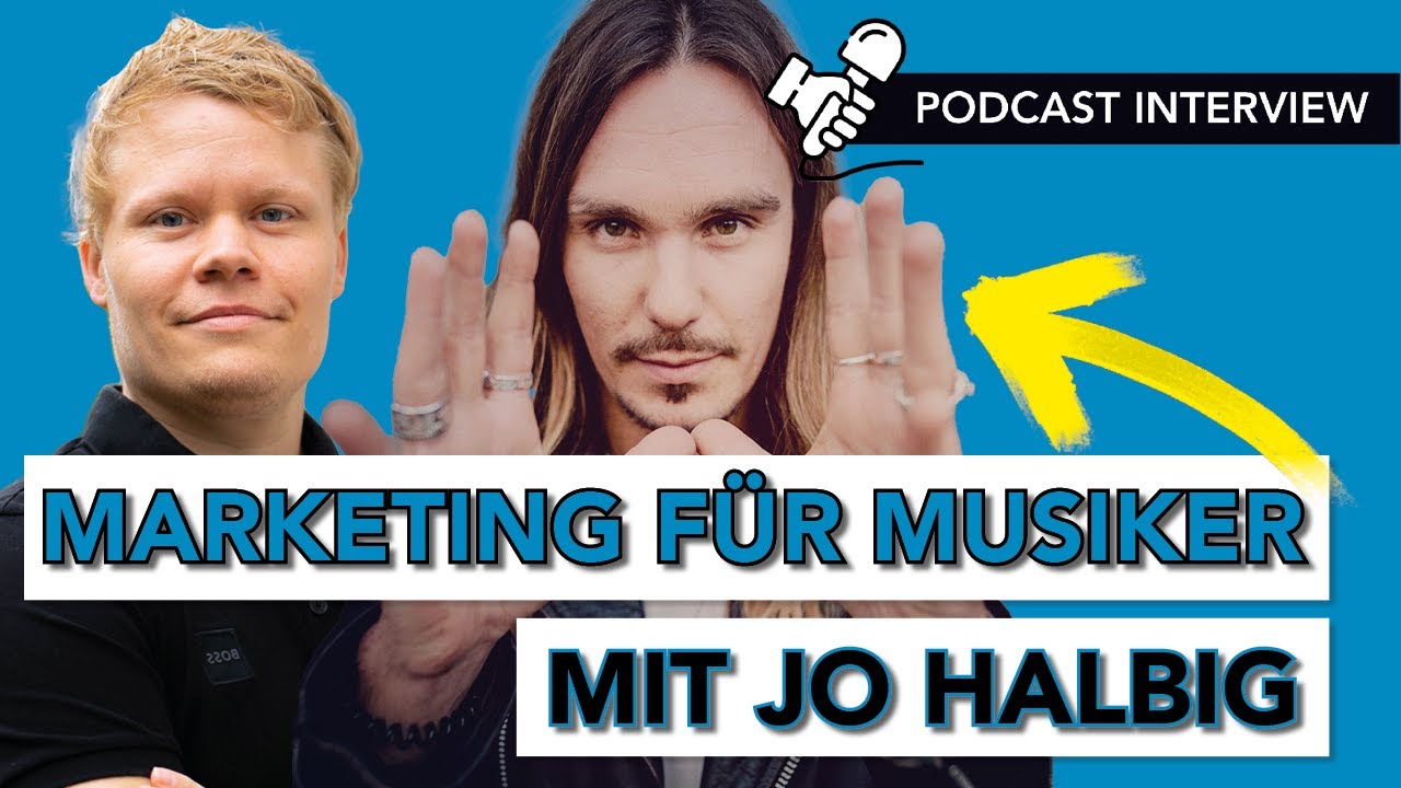 Marketing für Künstler - Reicht ein tolles Produkt? Talk mit Jo Halbig ...