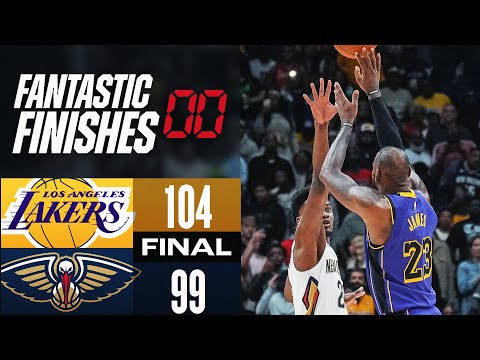 Final 5:49 MUST-SEE ENDING Lakers vs Pelicans 🚨 | November 16, 2024