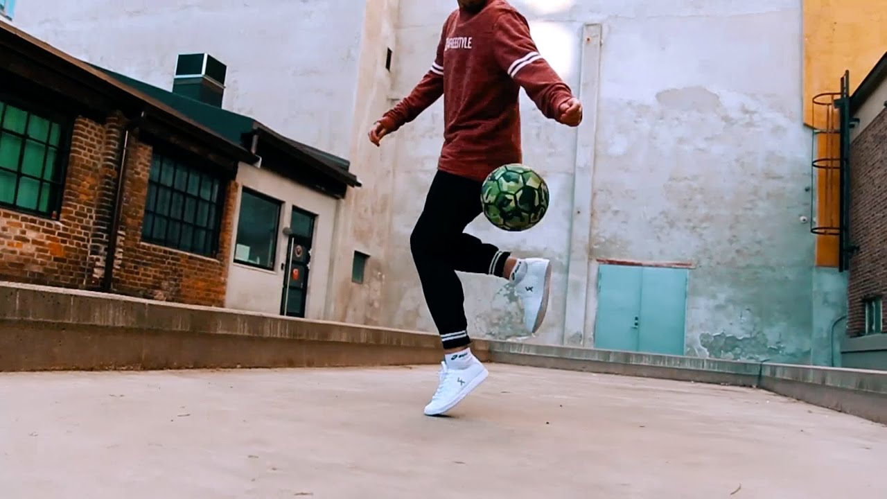 The Grip camouflage ball for Freestyle Football - YouTube