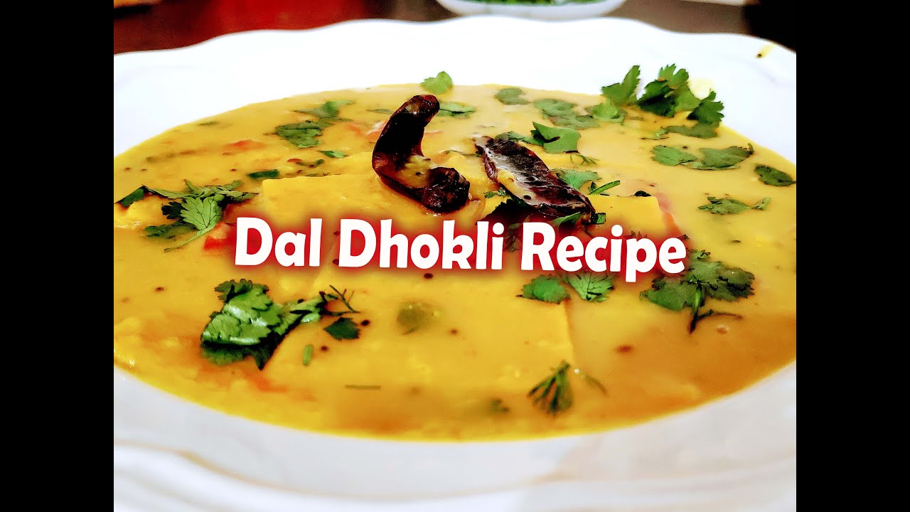 Dal Dhokli Recipe /One Pot Meal/Gujarati dish - YouTube