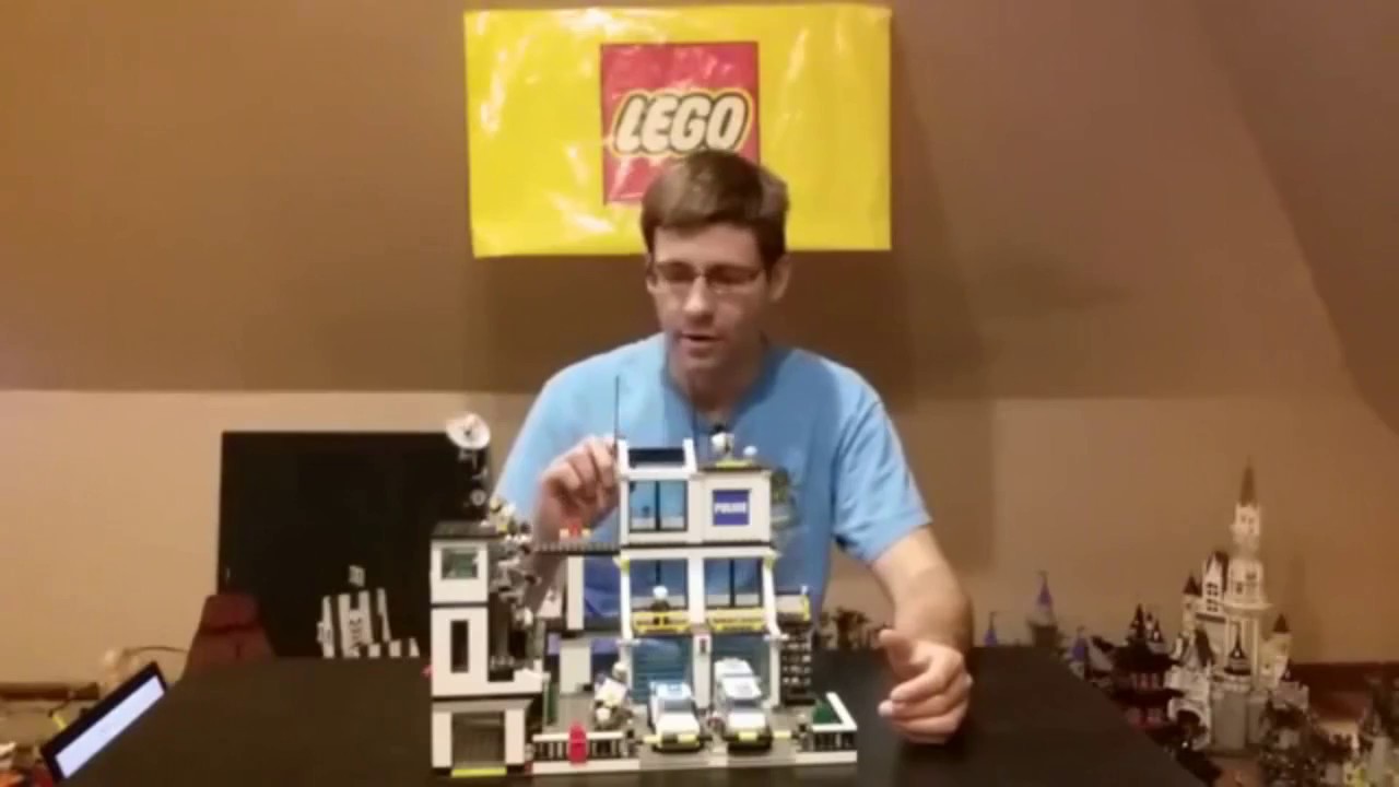 Lego 7744 Police HQ Review - YouTube