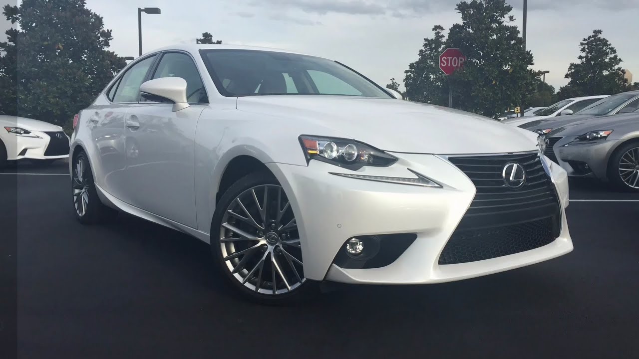 2016 Lexus IS 200t Walk Around | Lexus of Orlando - YouTube