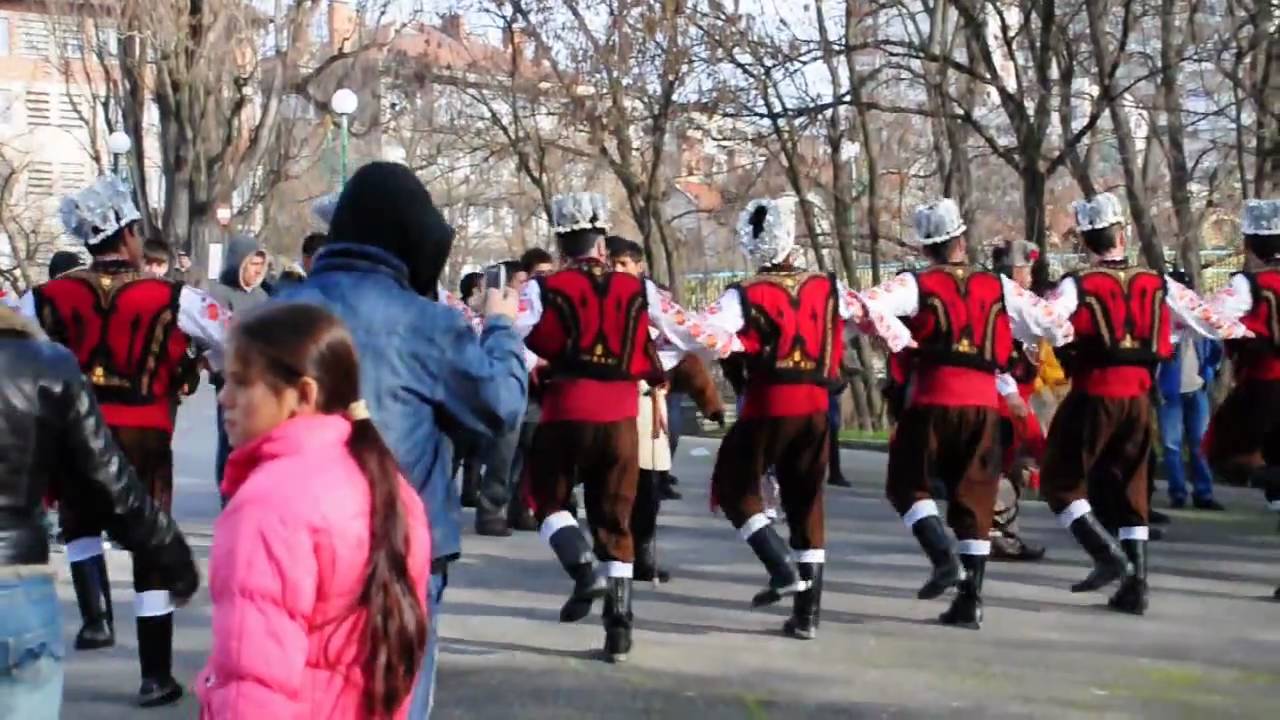 The Koledari in Yambol Bulgaria - YouTube