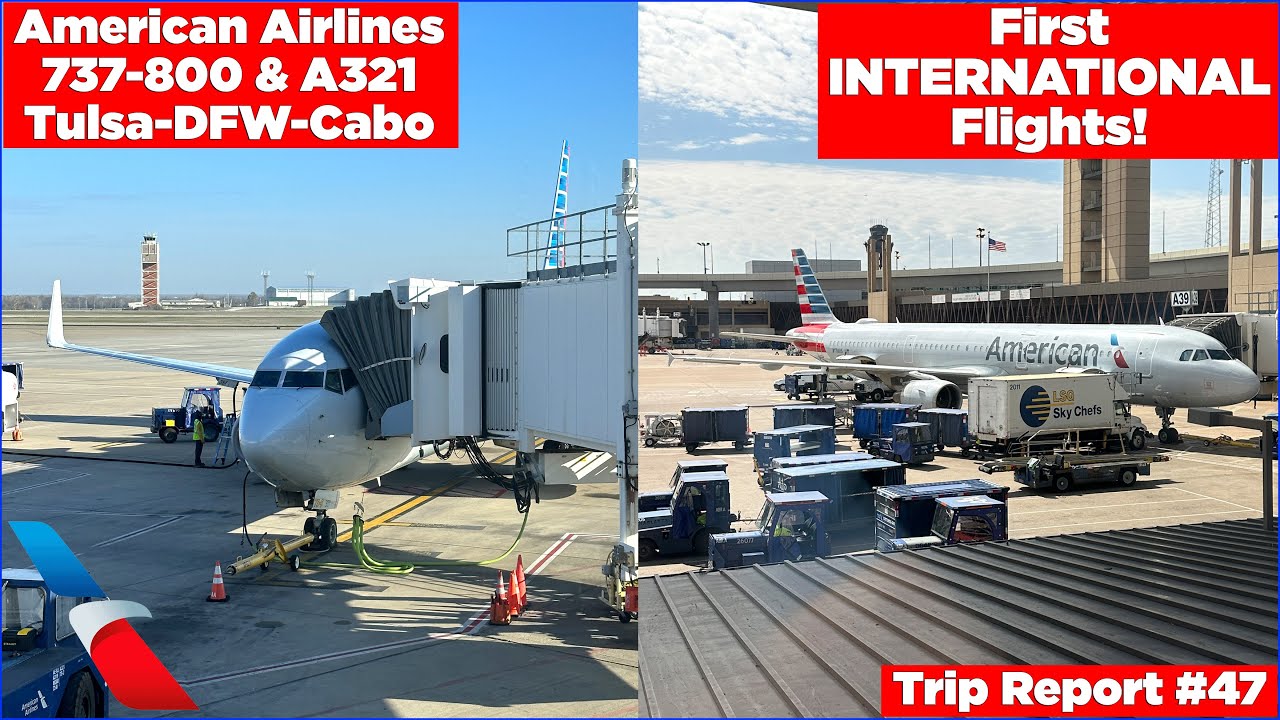 First *INTERNATIONAL* Flights! | TRIP REPORT | American 737 & A321 ...