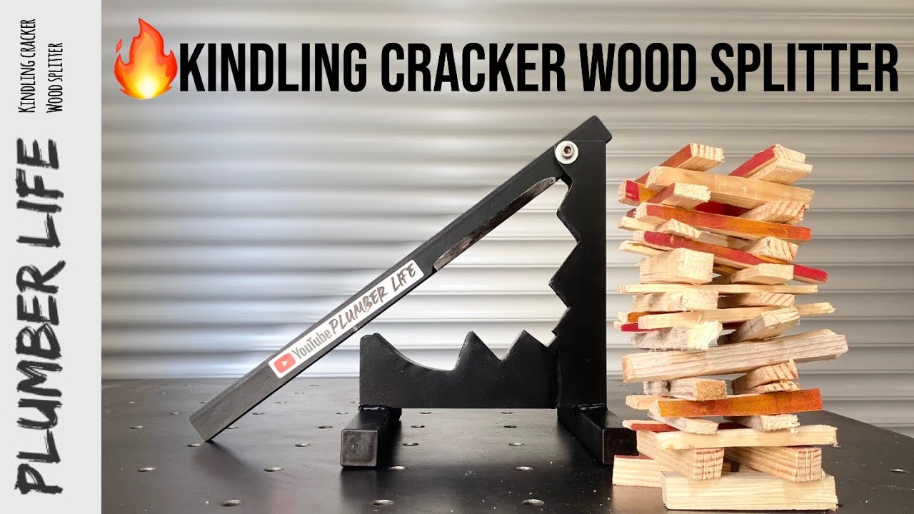 Kindling cracker wood splitter diy - YouTube