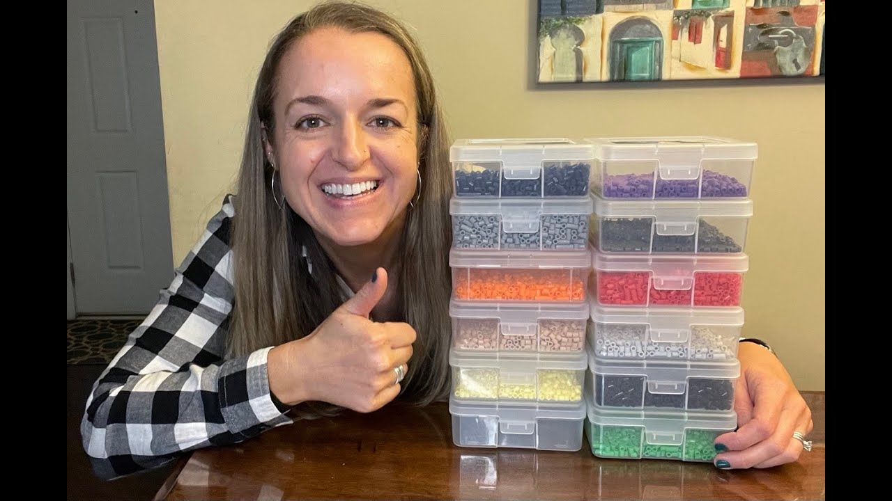 novelinks Stackable Plastic Clear Storage Box Containers with Latching ...